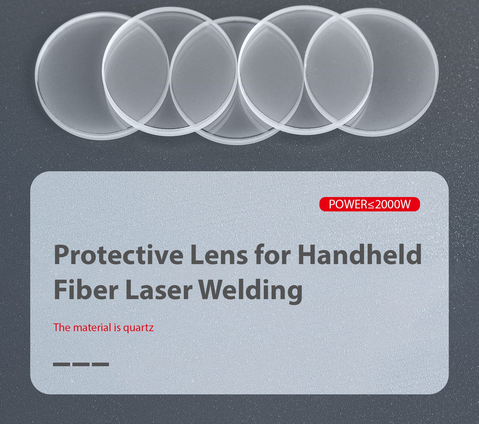 Protective Lens for Handheld Laser Welding Machine Fiber Metal Laser ...