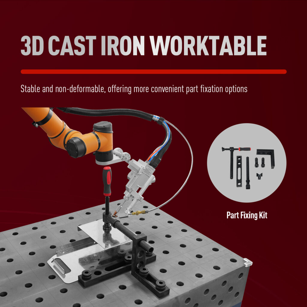 SFX 1500W 2000W 3000W Robotic Laser Welding Workstation Six-Axis ...